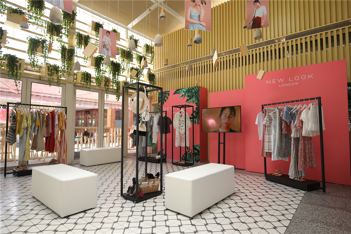 清新夏装 活力绽放 New Look London 夏日花园派对登陆北京